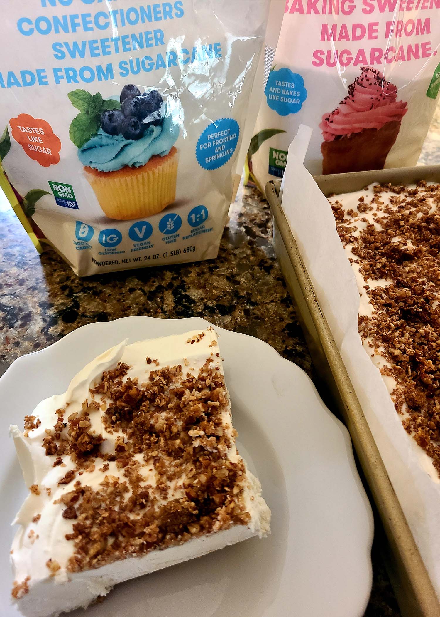 Frozen Key Lime Delight Recipe - No Sugar Added